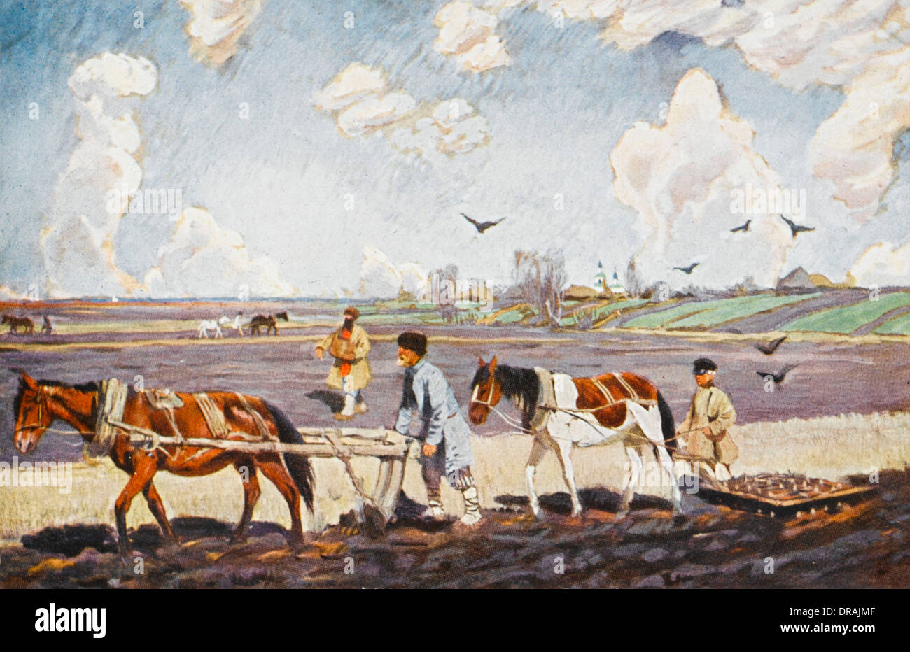 Peasants working field hi-res stock photography and images - Alamy