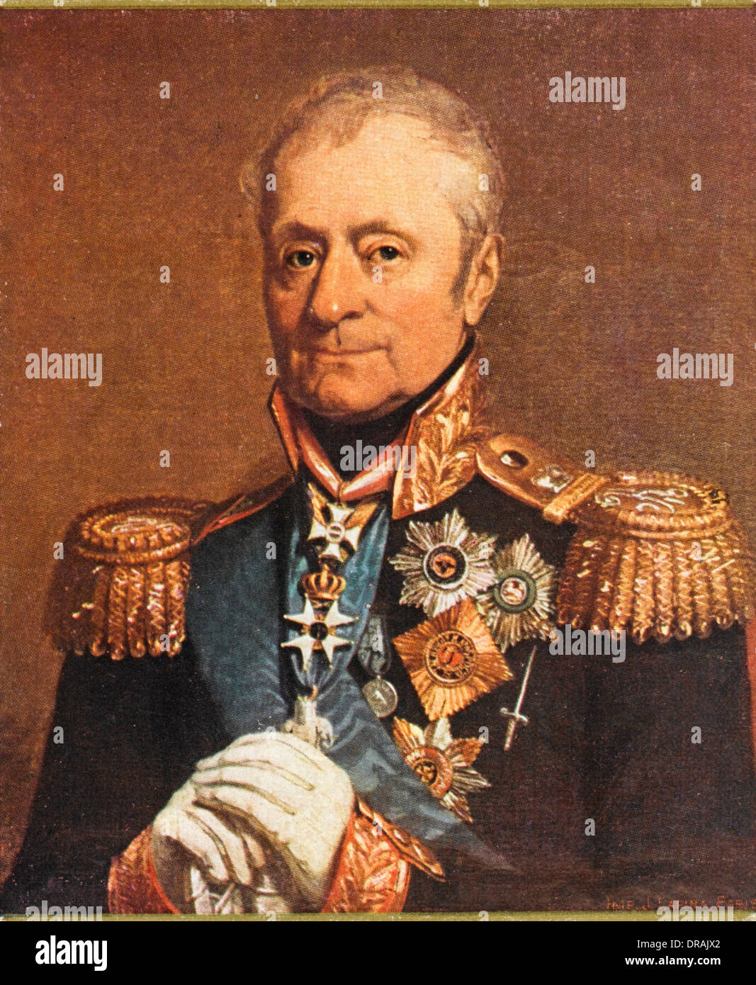 Levin August Gottlieb Theophil, Count von Bennigsen Stock Photo - Alamy