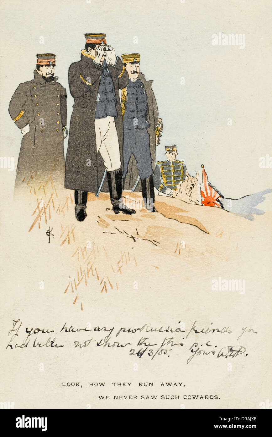Russo japanese war cartoon hi-res stock photography and images - Alamy