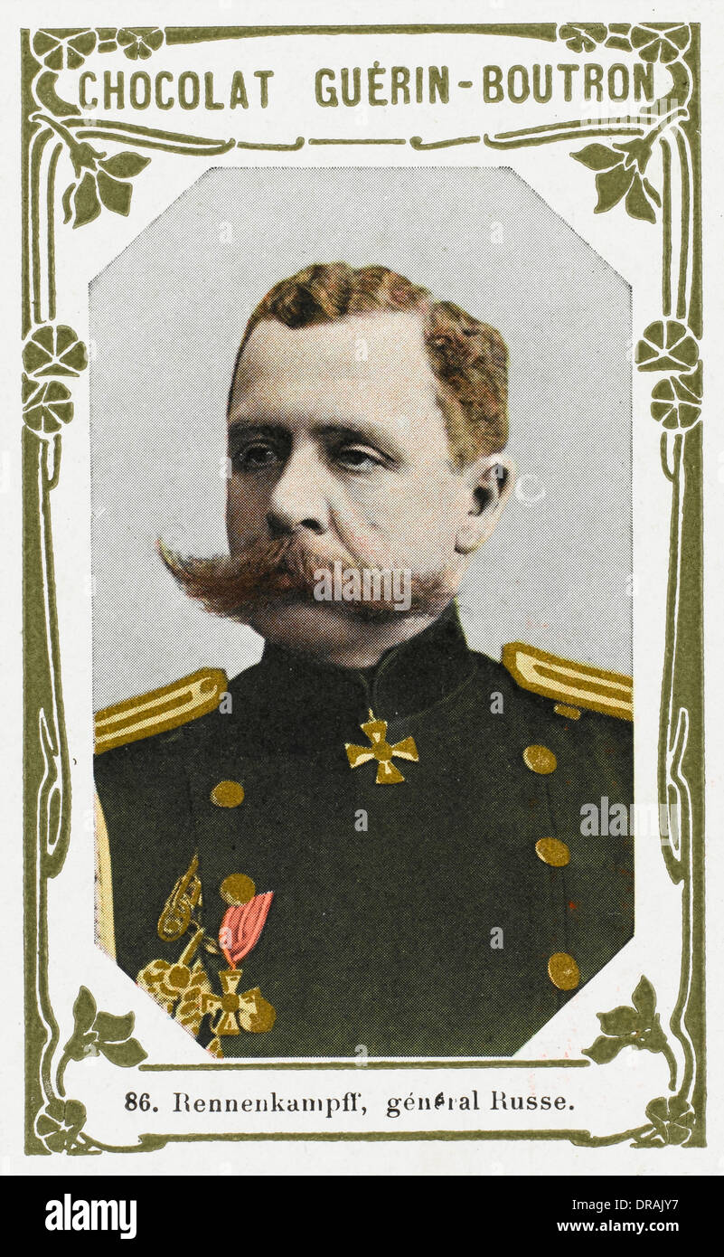 Paul von Rennenkampf Stock Photo - Alamy