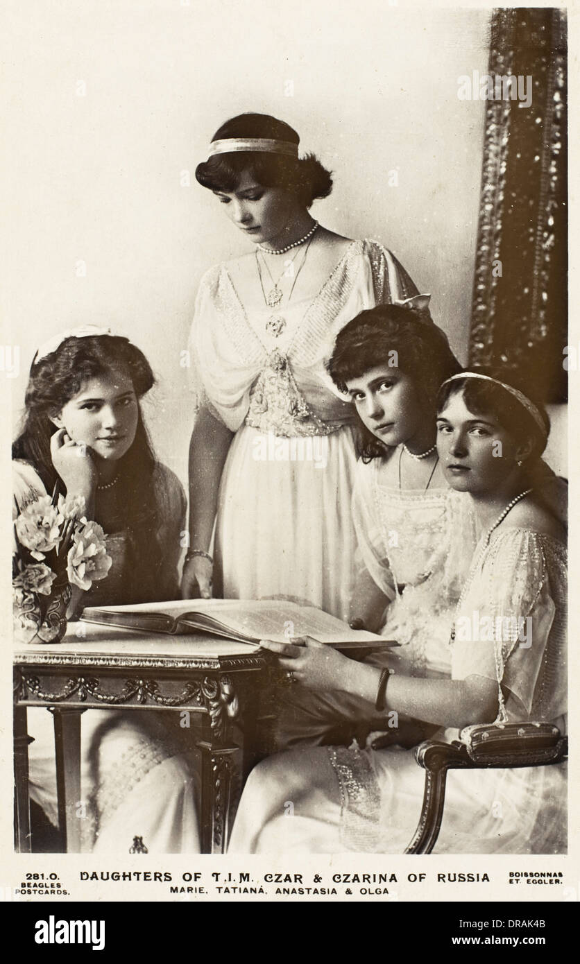 Tsar Nicholas Ii And Family Stock Photos & Tsar Nicholas Ii And Family ...