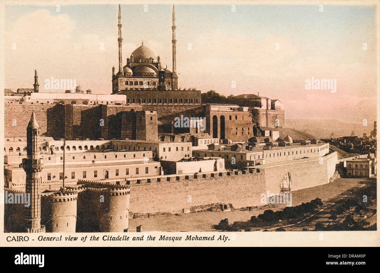Cairo citadel mohammad ali hi-res stock photography and images - Alamy