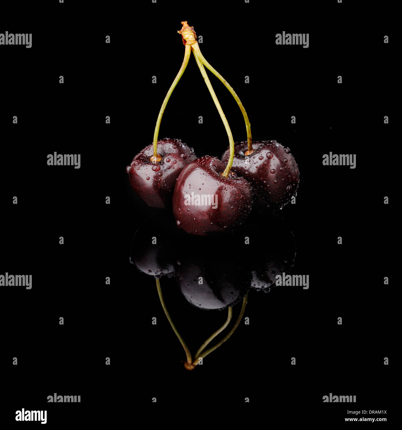 Cherry stem hi-res stock photography and images - Alamy