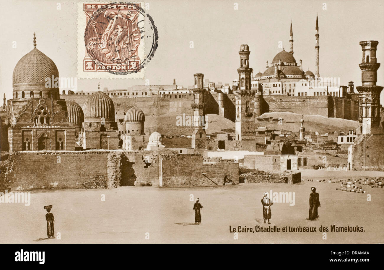 Citadel and Tombs of the Mamluks - Cairo, Egypt Stock Photo - Alamy
