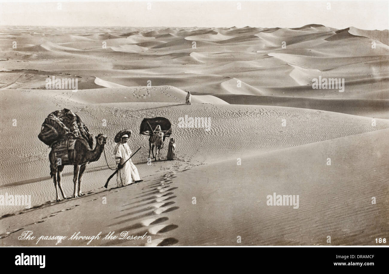Passage Through the Desert Stock Photo - Alamy