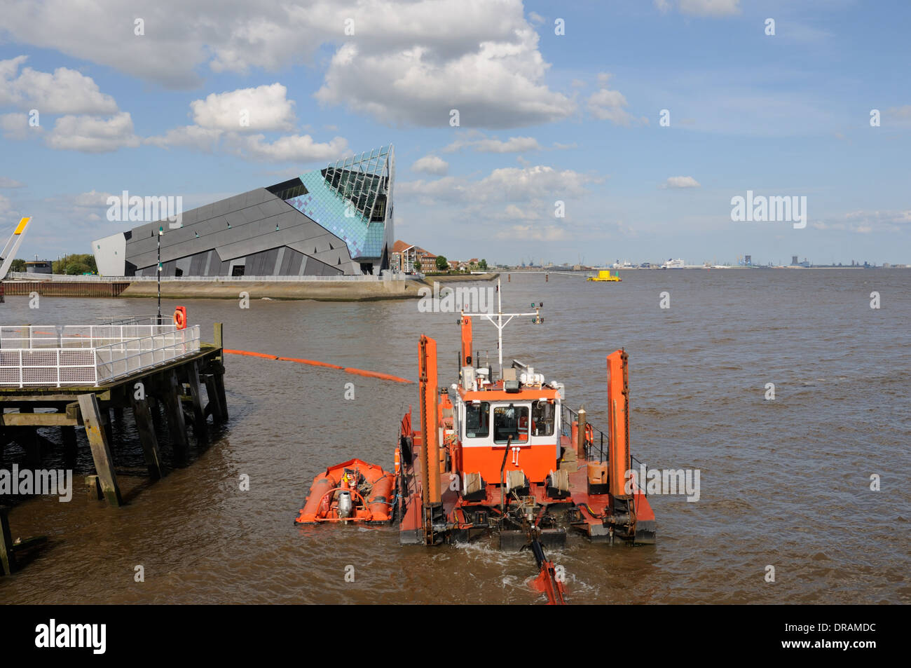 Dredging vessel hi-res stock photography and images - Alamy