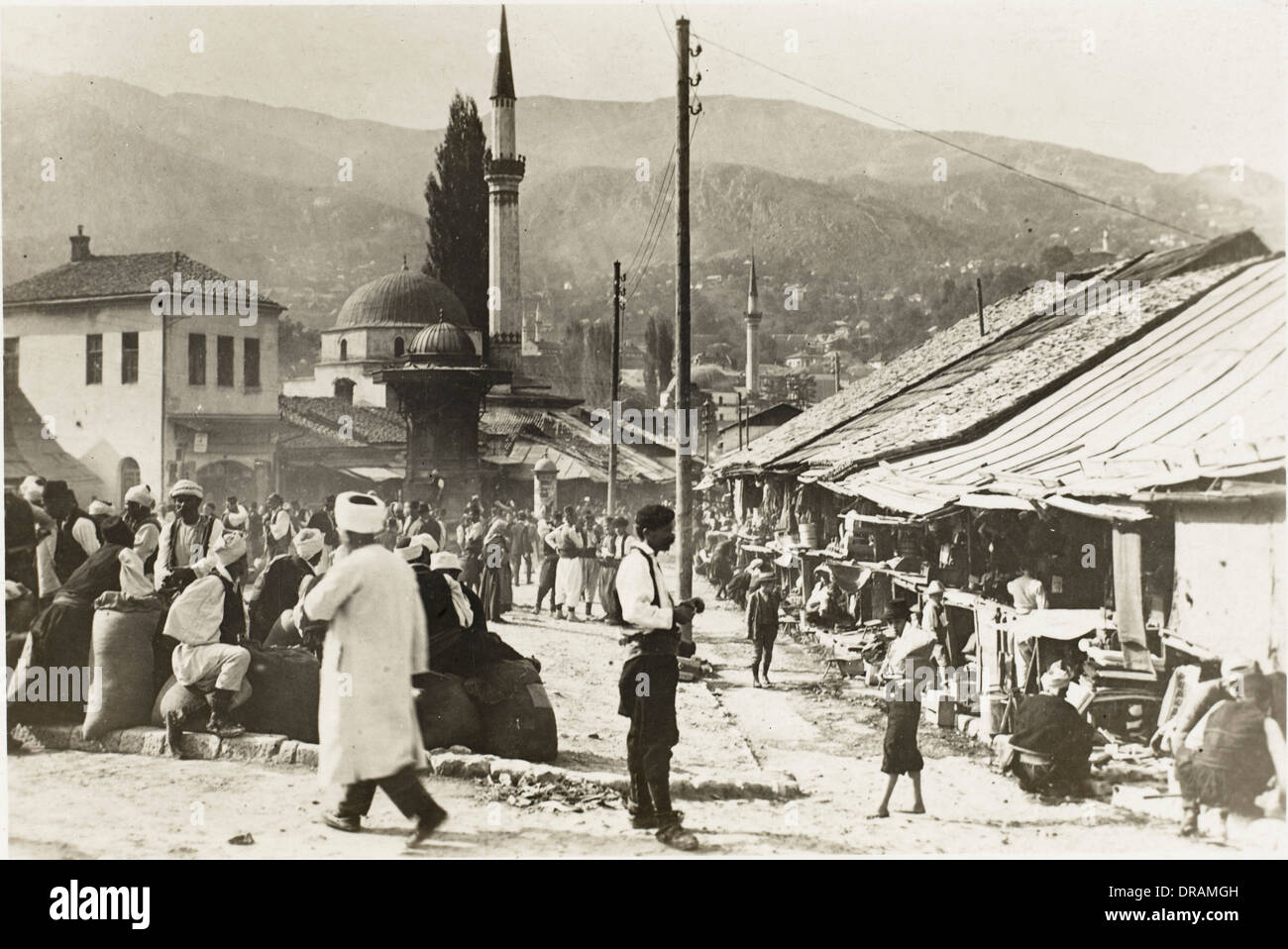 Sarajevo, Bosnia Herzegovina - Market scene Stock Photo - Alamy