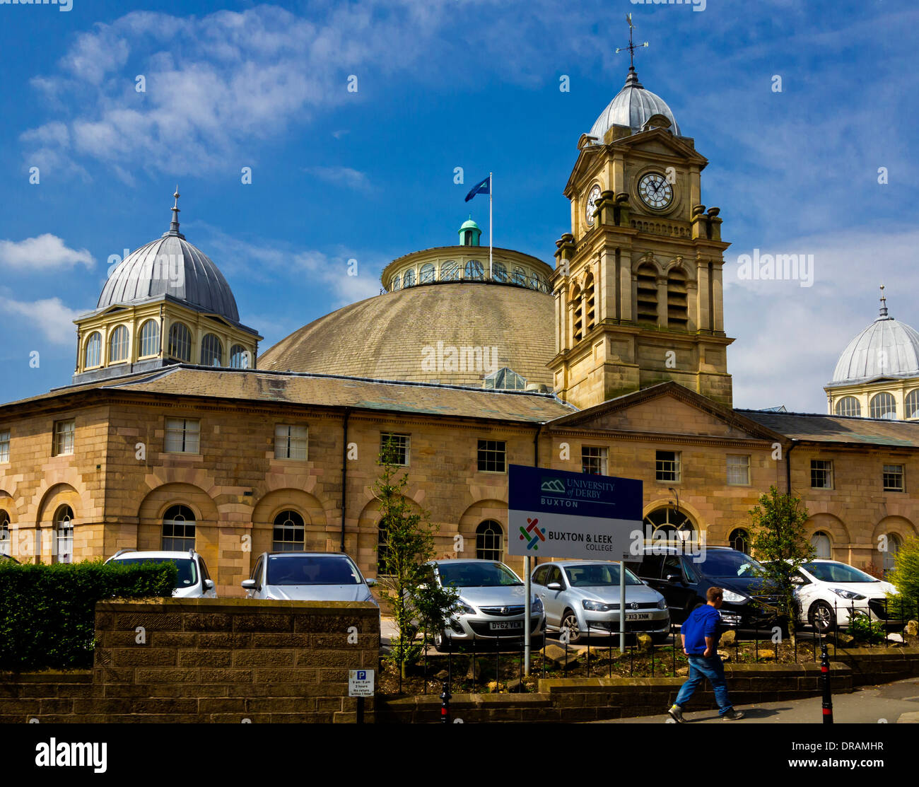 The Dome and Clock Tower of the Devonshire Campus of the University of ...