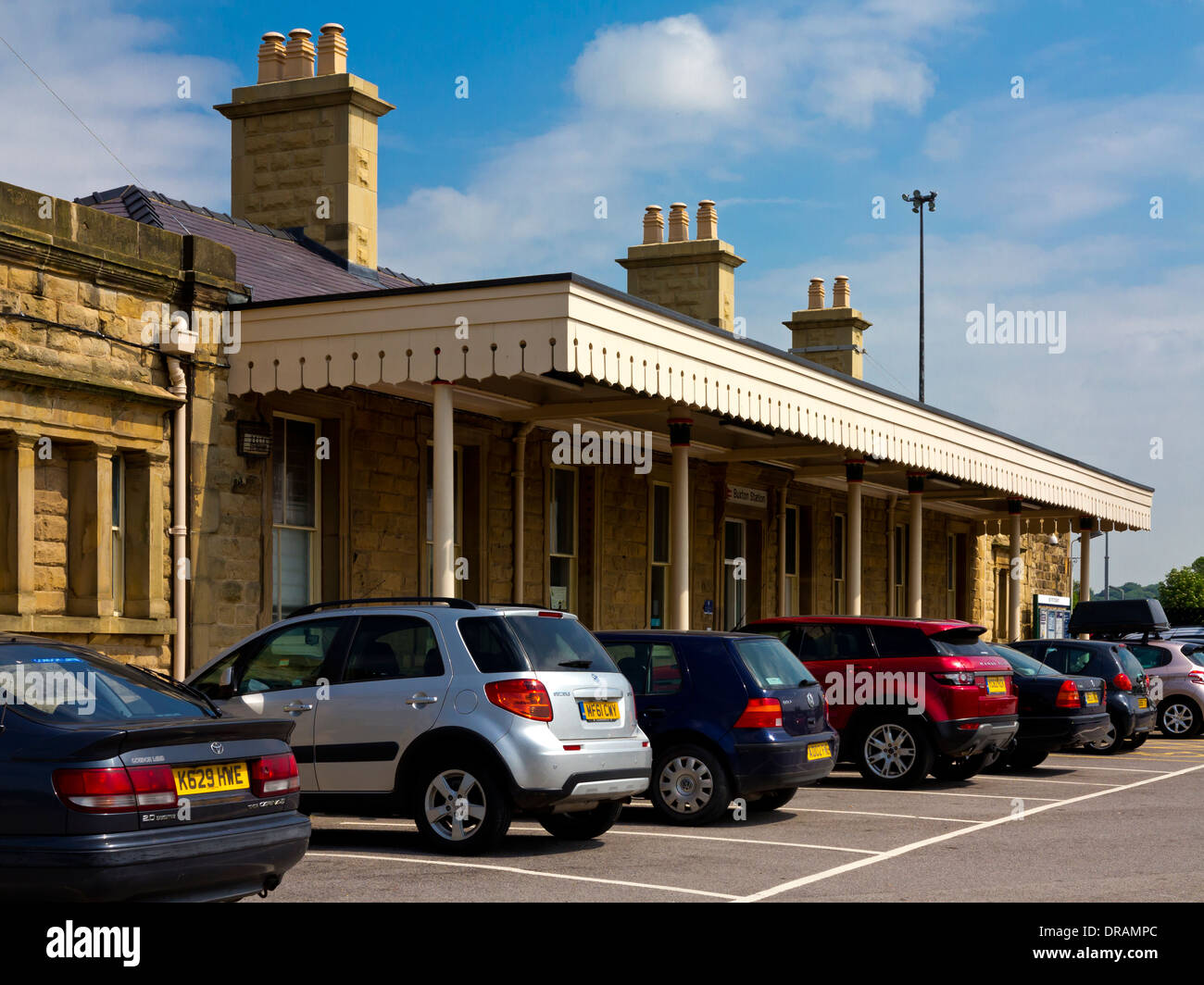 Exterior of Buxton Railway Station Peak District Derbyshire England UK ...
