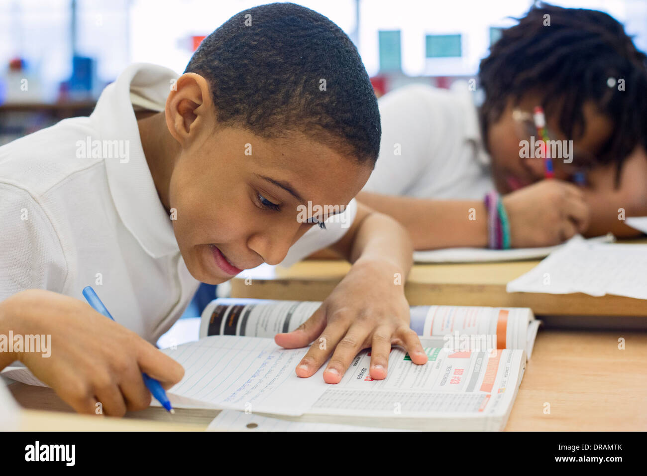 Fifth Grade Classroom Stock Photo - Alamy
