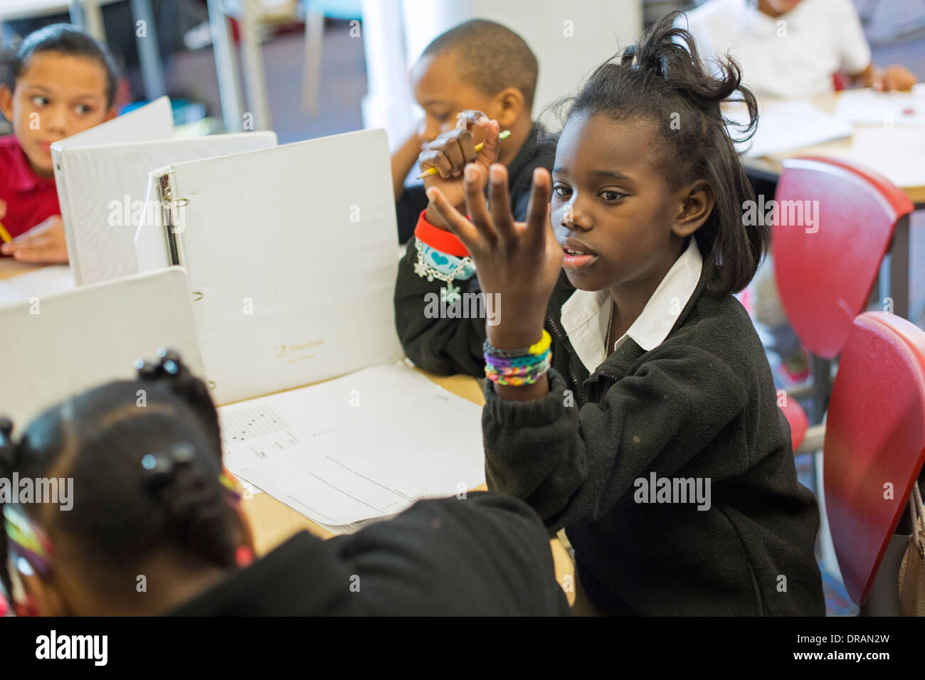 Third grade classroom hi-res stock photography and images - Alamy