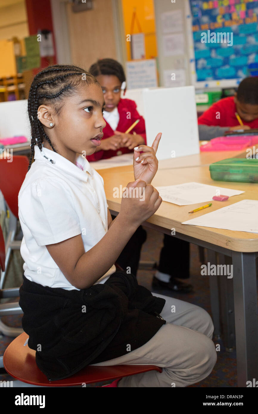 Third grade classroom hi-res stock photography and images - Alamy
