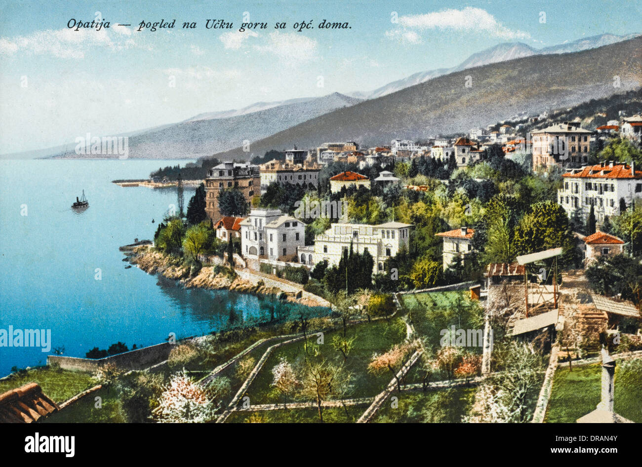 Croatia - Opatija Stock Photo - Alamy