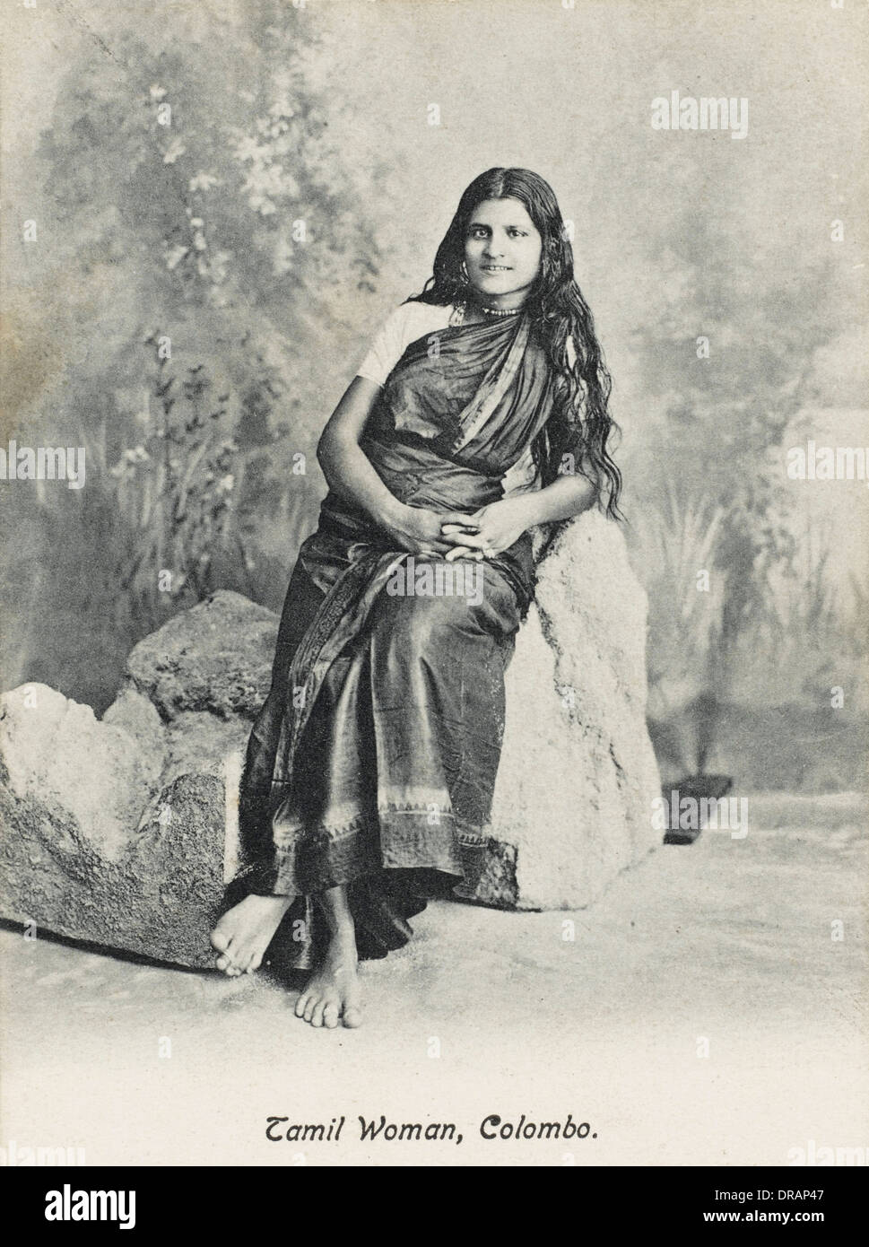 Tamil woman from Sri Lanka Stock Photo - Alamy