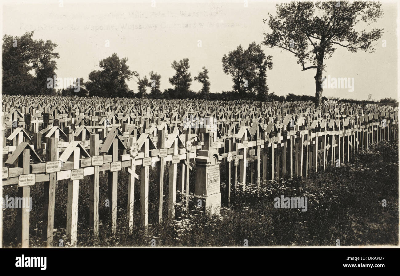 Russian first world war cemetery hi-res stock photography and images ...