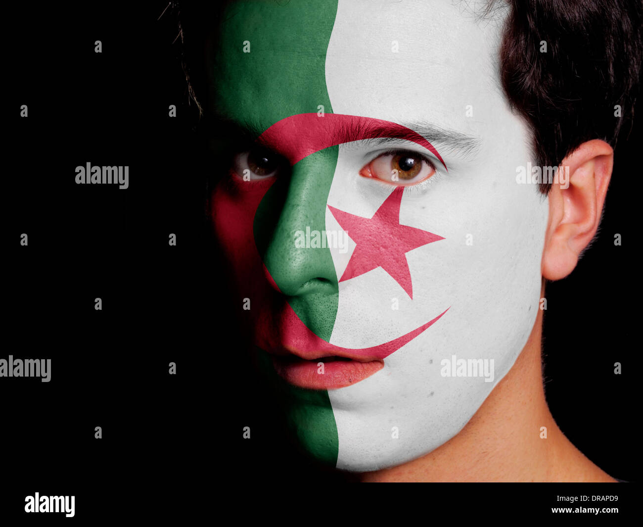 Algerian football fan hi-res stock photography and images - Alamy