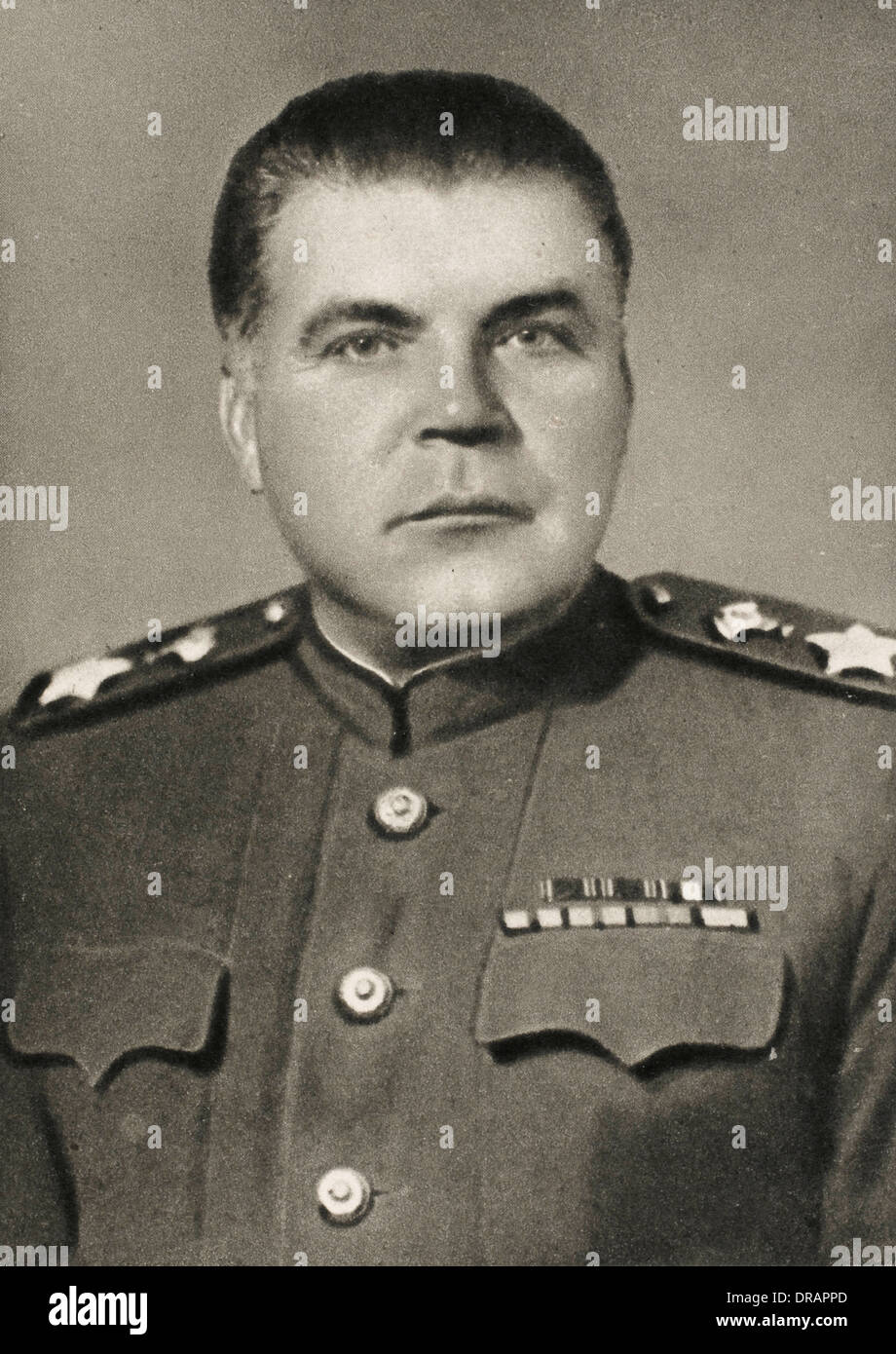 Minister of defence of soviet union rodion malinovsky hi-res stock ...