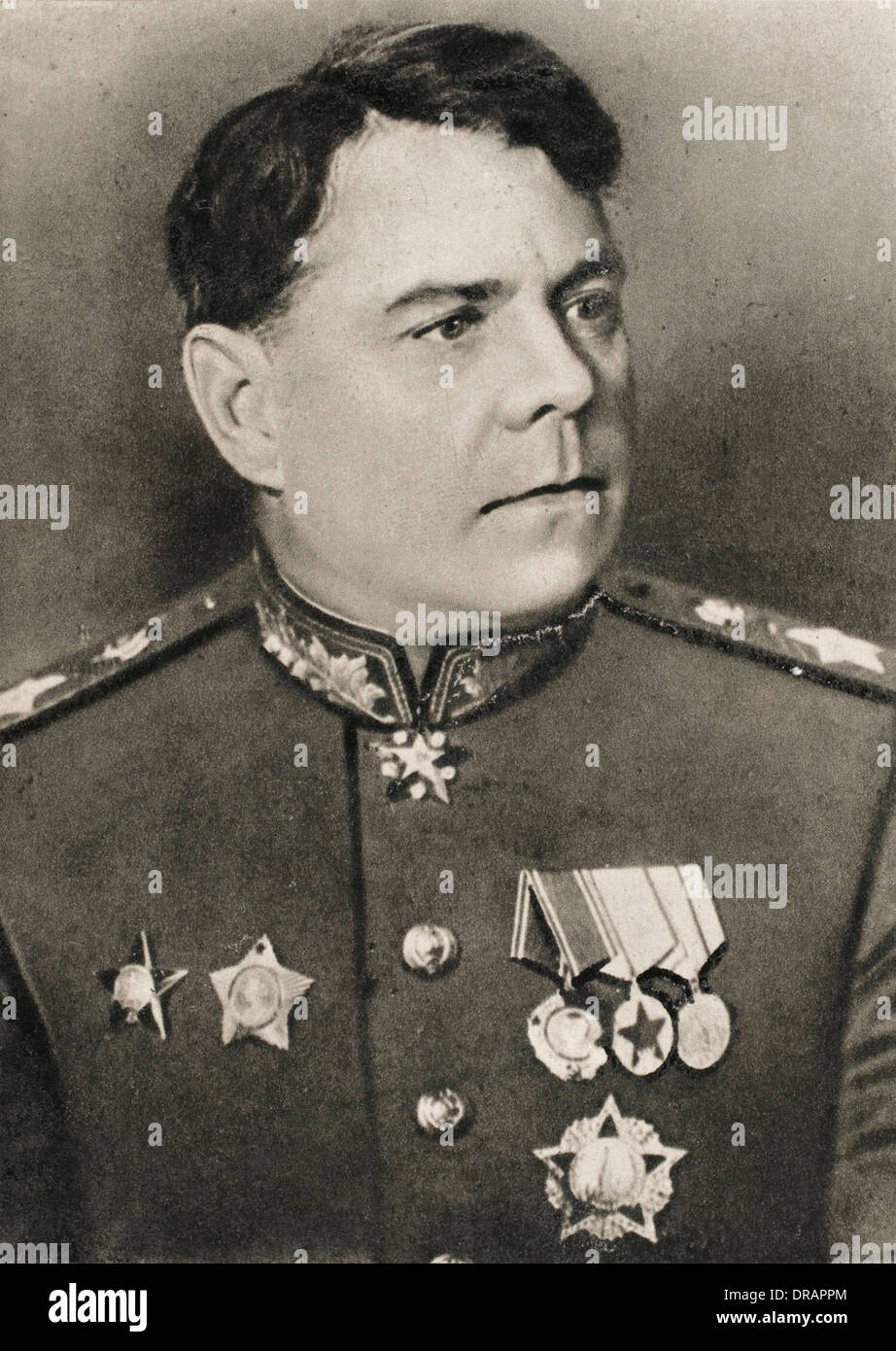 Aleksandr Mikhaylovich Vasilevsky Stock Photo - Alamy