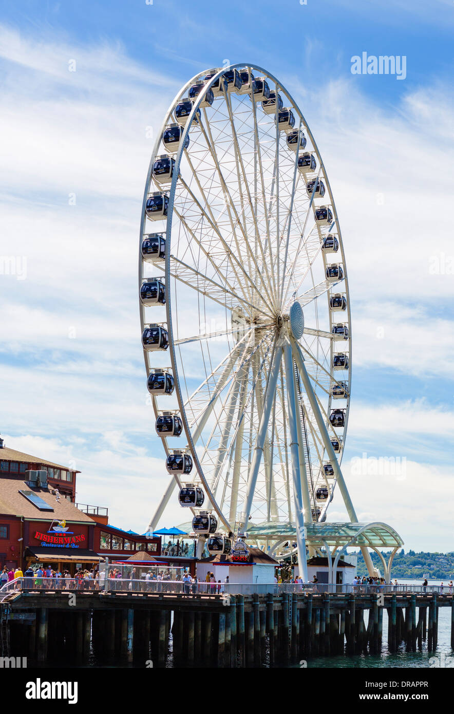 Seattle great wheel hi-res stock photography and images - Alamy