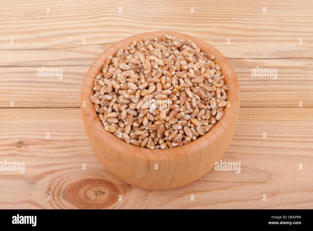 Wheat grains in a plate Stock Photo - Alamy