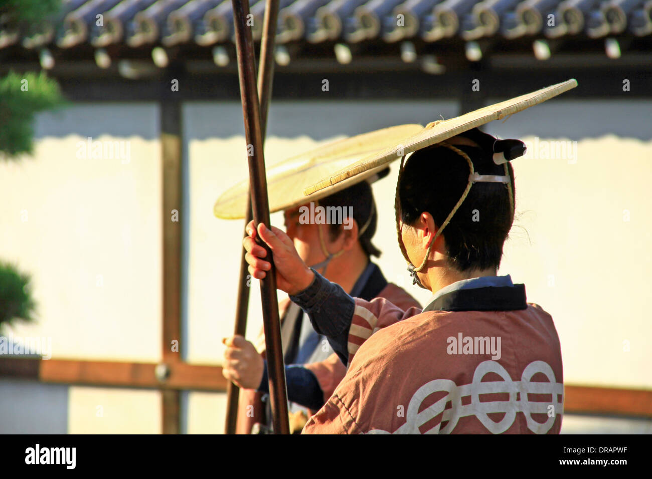 A Samurai setting and atmosphere at Nishi Honganji temple, Kyoto, Japan ...