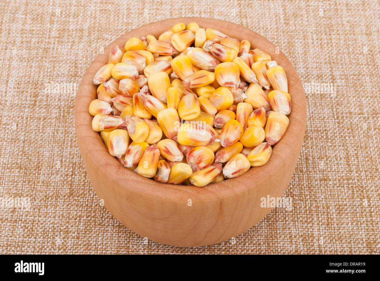 Corn on the plate Stock Photo - Alamy
