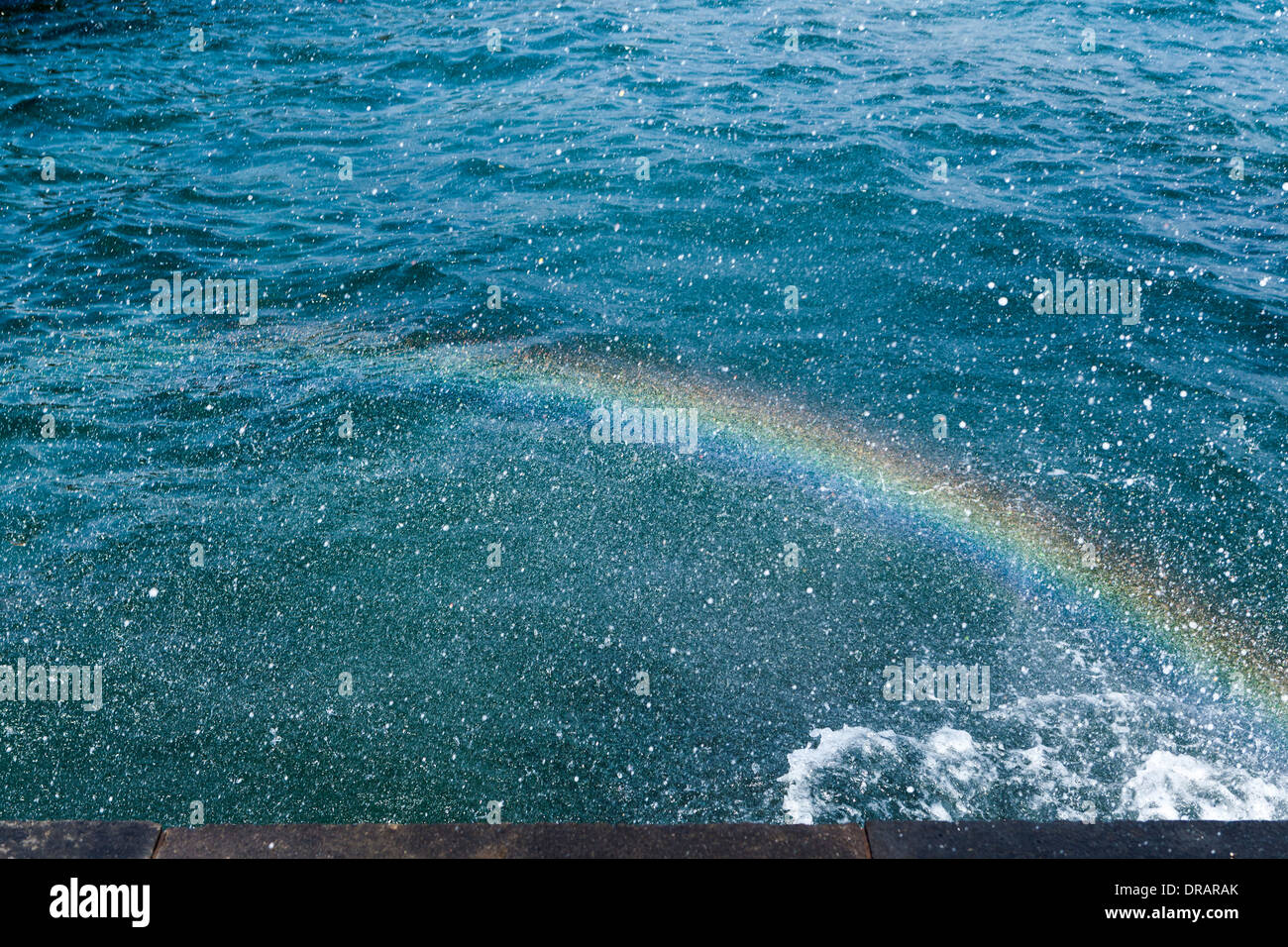 Rainbow in water spray hi-res stock photography and images - Alamy