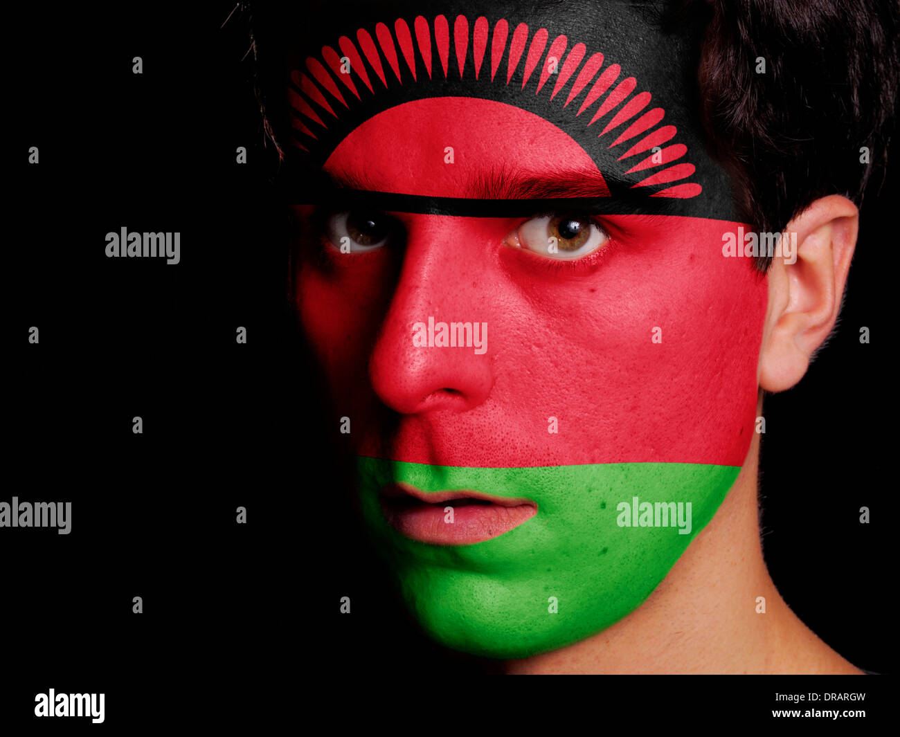 Malawian flag hi-res stock photography and images - Alamy