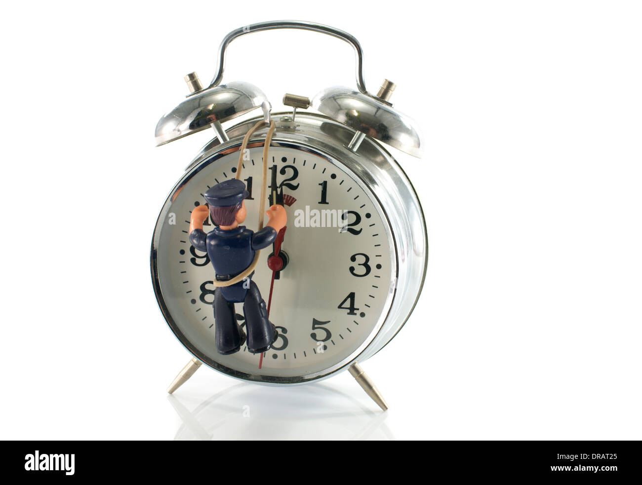 Man with clock hi-res stock photography and images - Alamy
