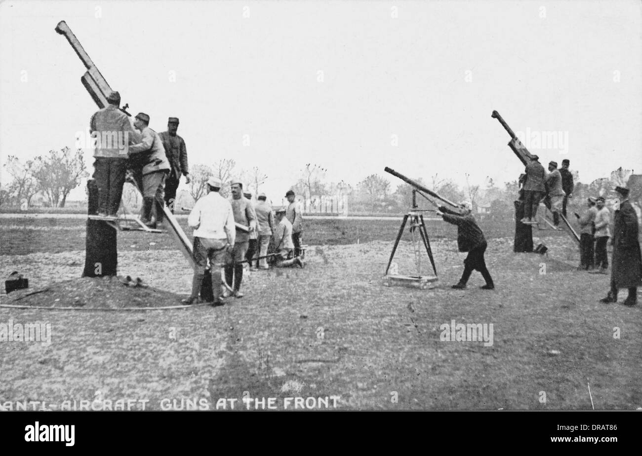 Wwi anti aircraft hi-res stock photography and images - Alamy