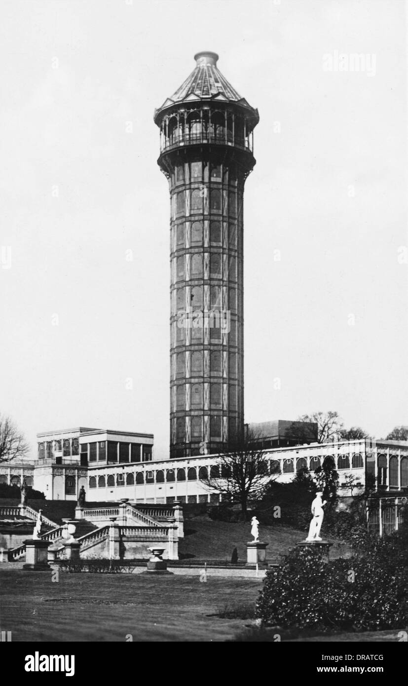 Crystal Palace at Sydenham - The North Tower Stock Photo - Alamy