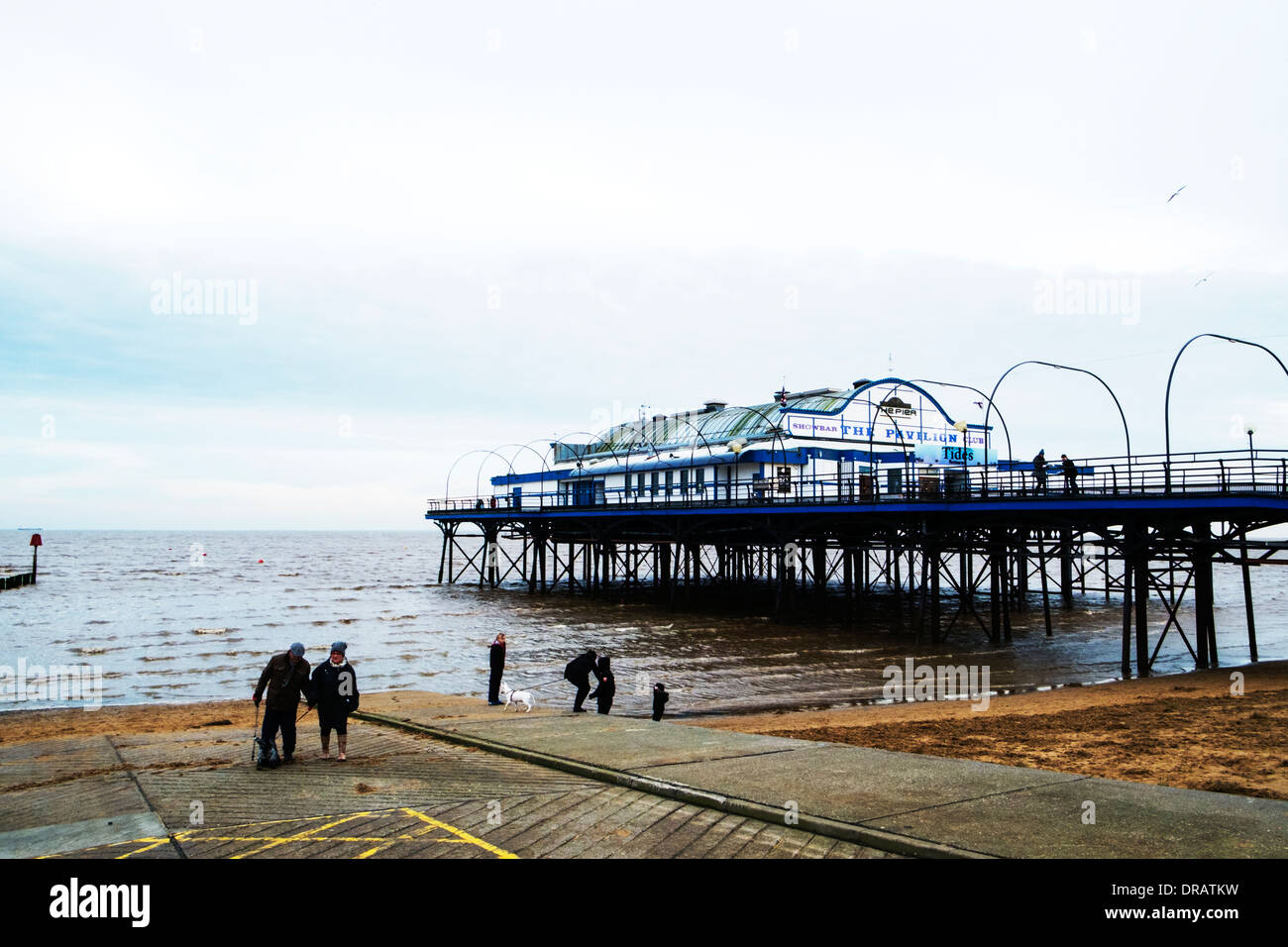 Cleethorpes pier outside exterior coast sea seaside attraction, and ...