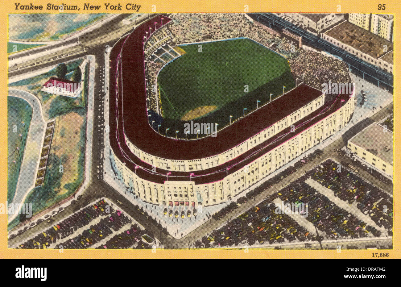 Yankee stadium aerial hi-res stock photography and images - Alamy