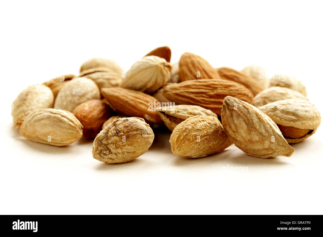 Almond shelled pile Cut Out Stock Images & Pictures - Alamy