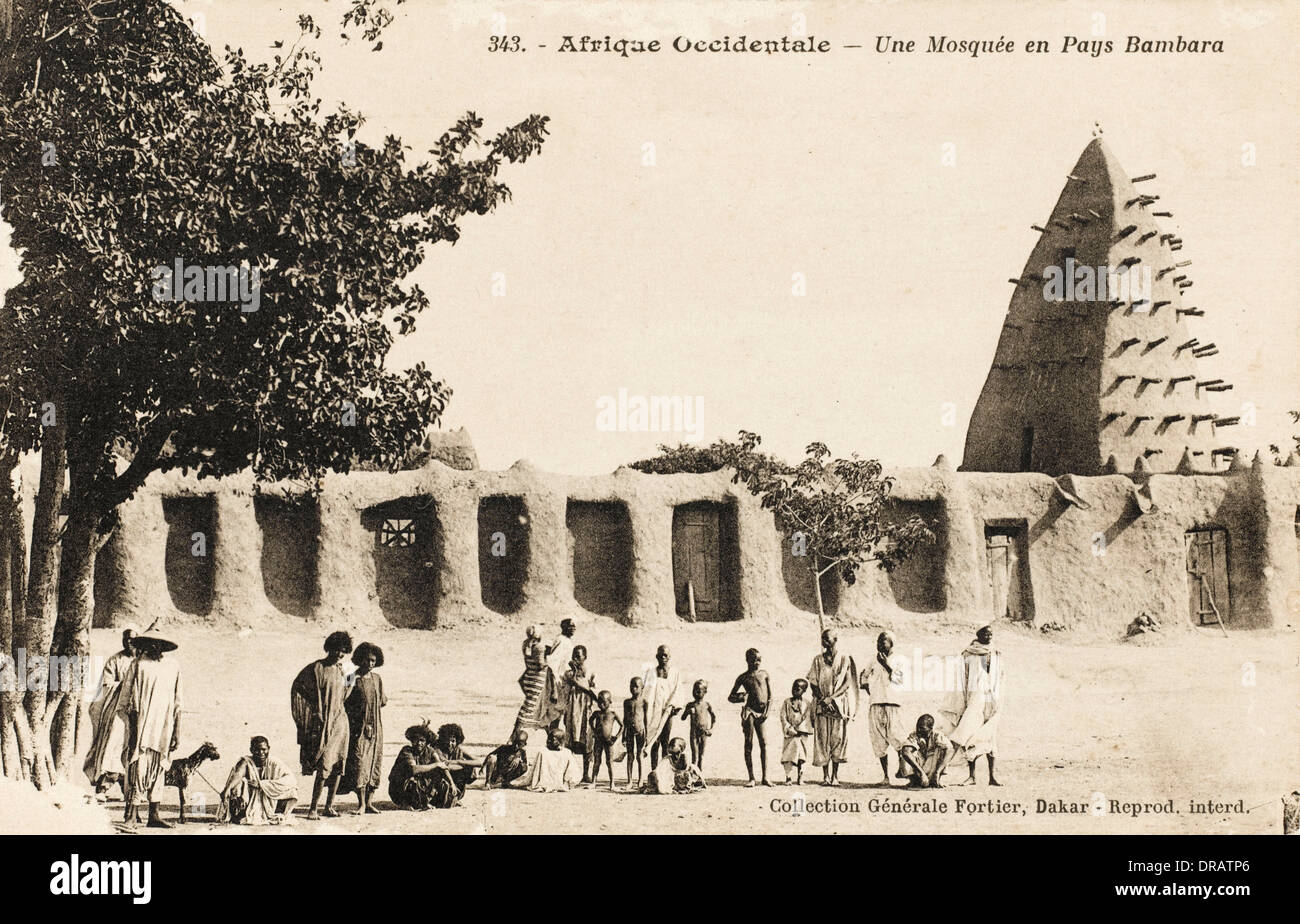 Mosque in Mali - Adobe Architecture Stock Photo - Alamy