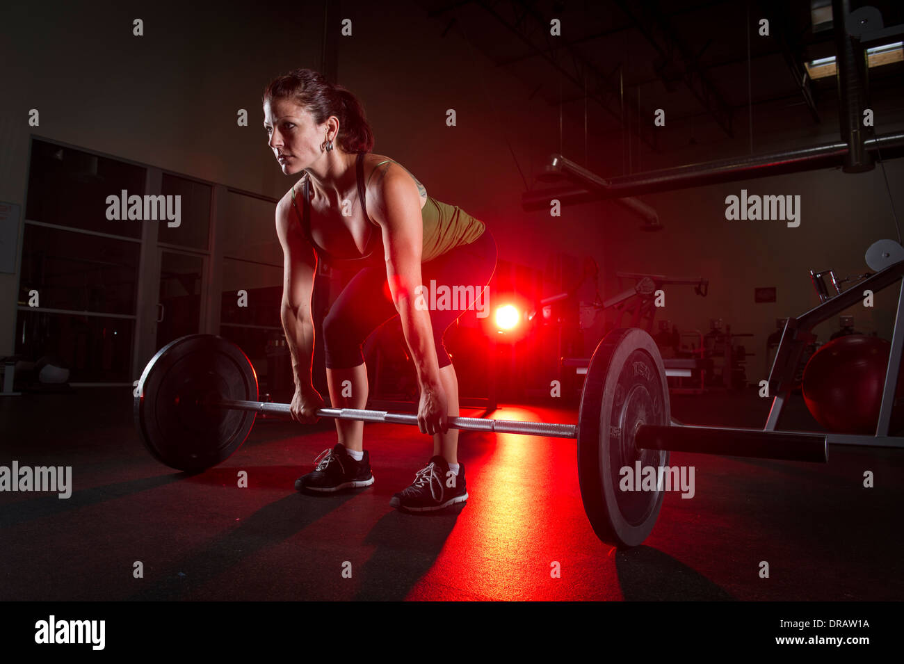 Determination gym hi-res stock photography and images - Alamy