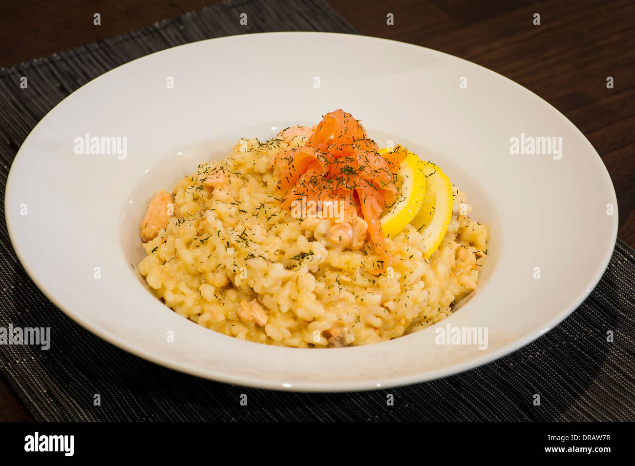 Risotto salmon hi-res stock photography and images - Alamy