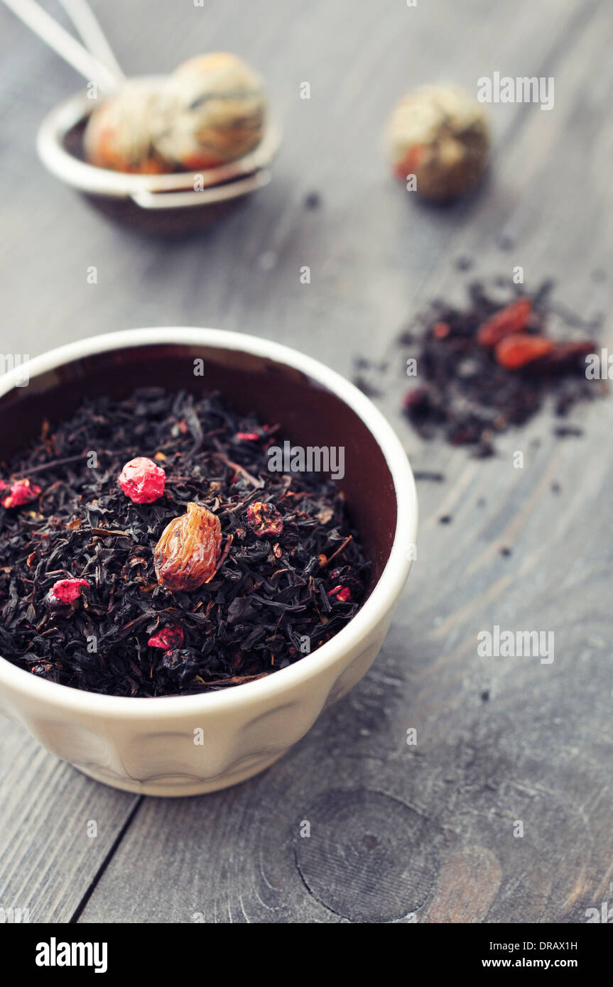 Dried berries in tea hi-res stock photography and images - Alamy