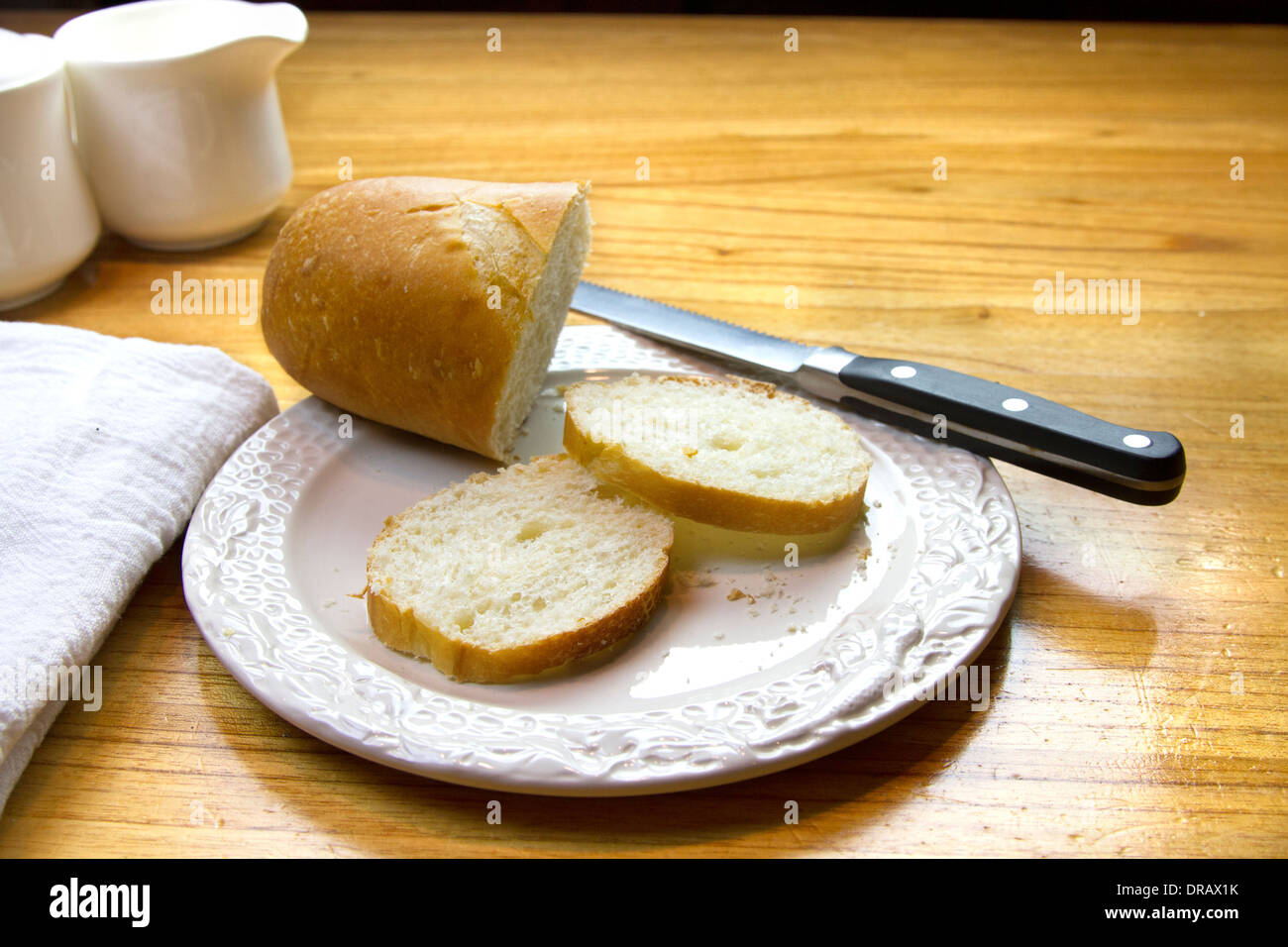 Bread counter sliced hi-res stock photography and images - Alamy
