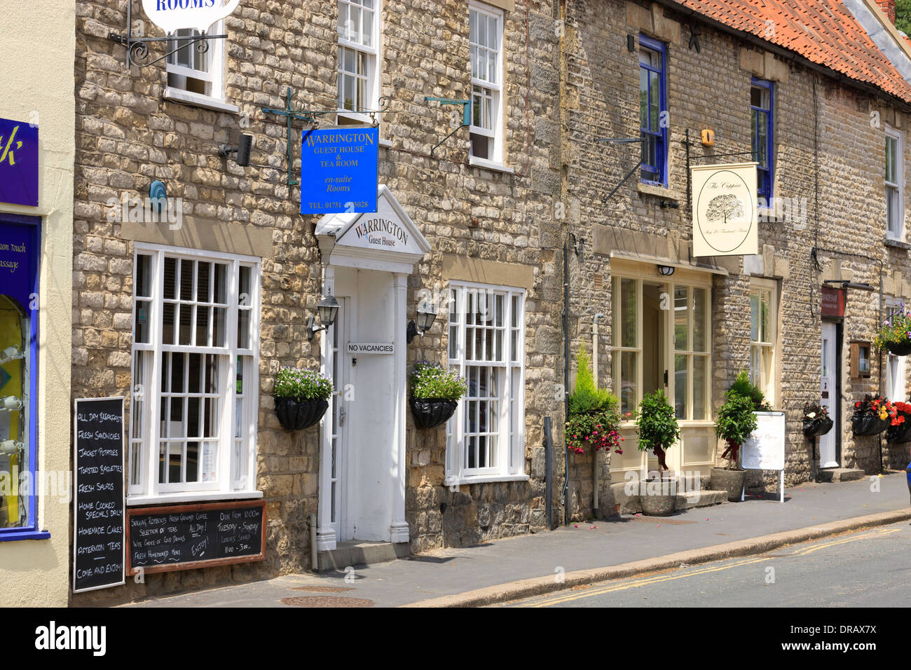 Thornton le Dale Ryedale North Yorkshire England Stock Photo - Alamy