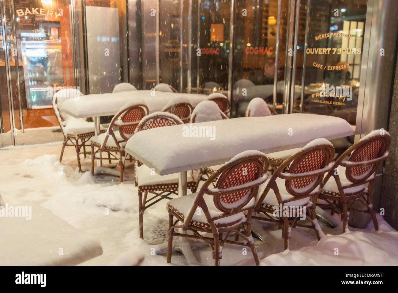 Empty Cafe Snow High Resolution Stock Photography and Images - Alamy