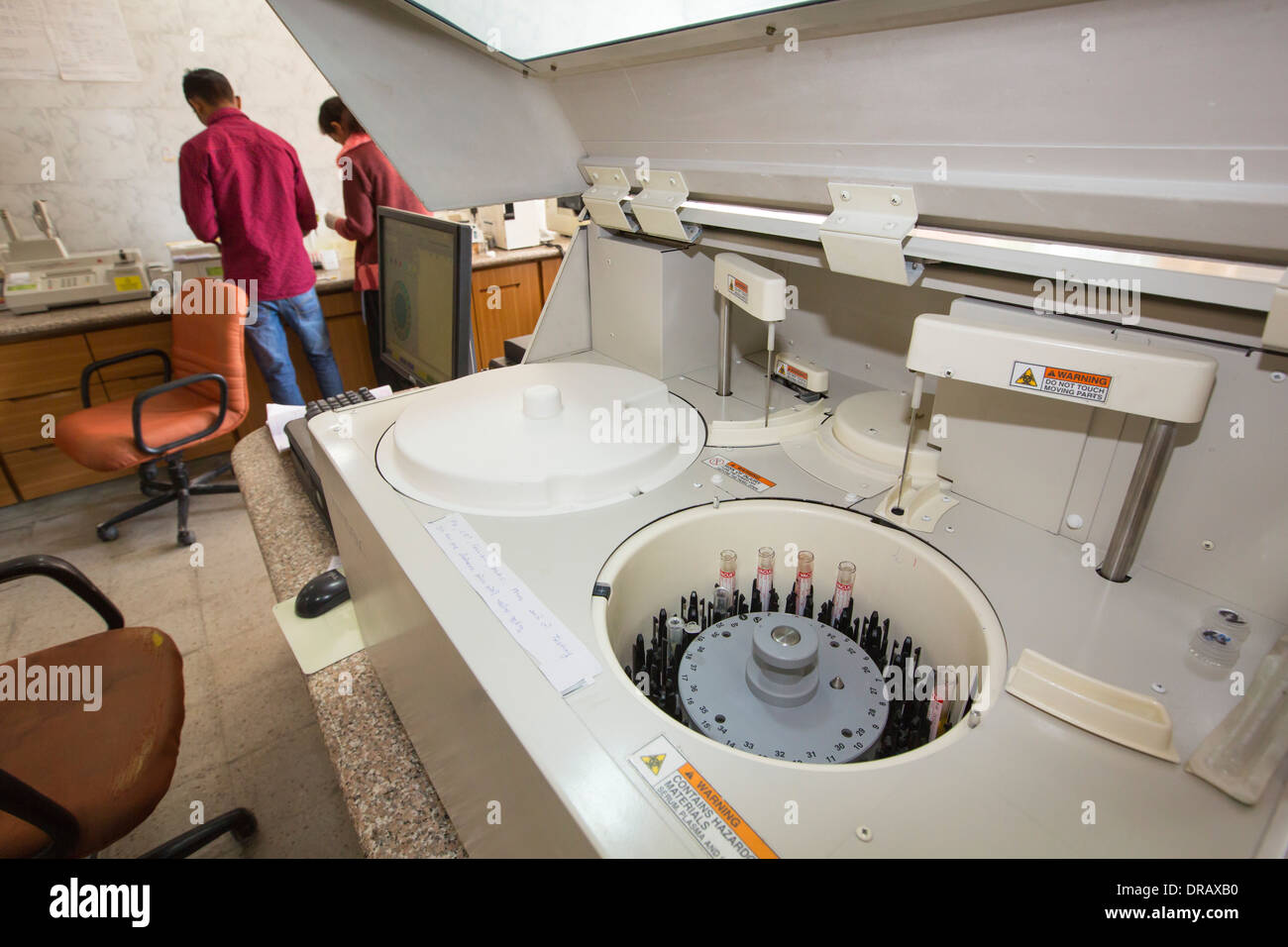 a diagnosis lab in the specialist cancer hospital Stock Photo - Alamy