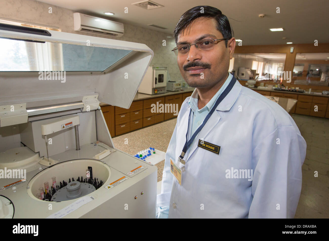 a diagnosis lab in the specialist cancer hospital Stock Photo - Alamy