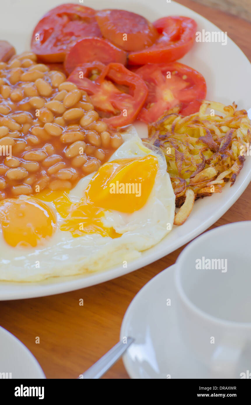 Full english breakfast plate hi-res stock photography and images - Alamy