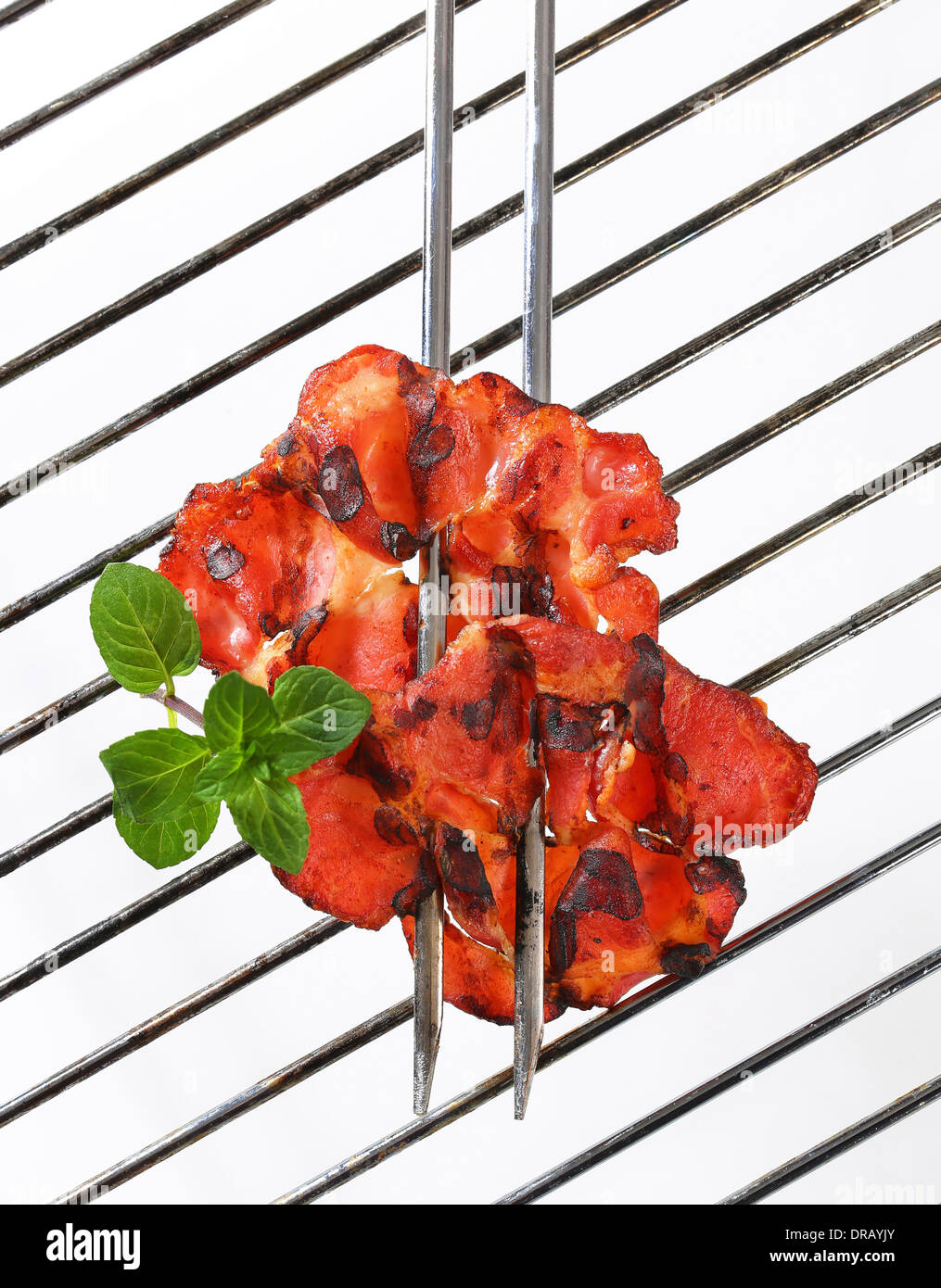 Bacon sliced meat herb hi-res stock photography and images - Alamy