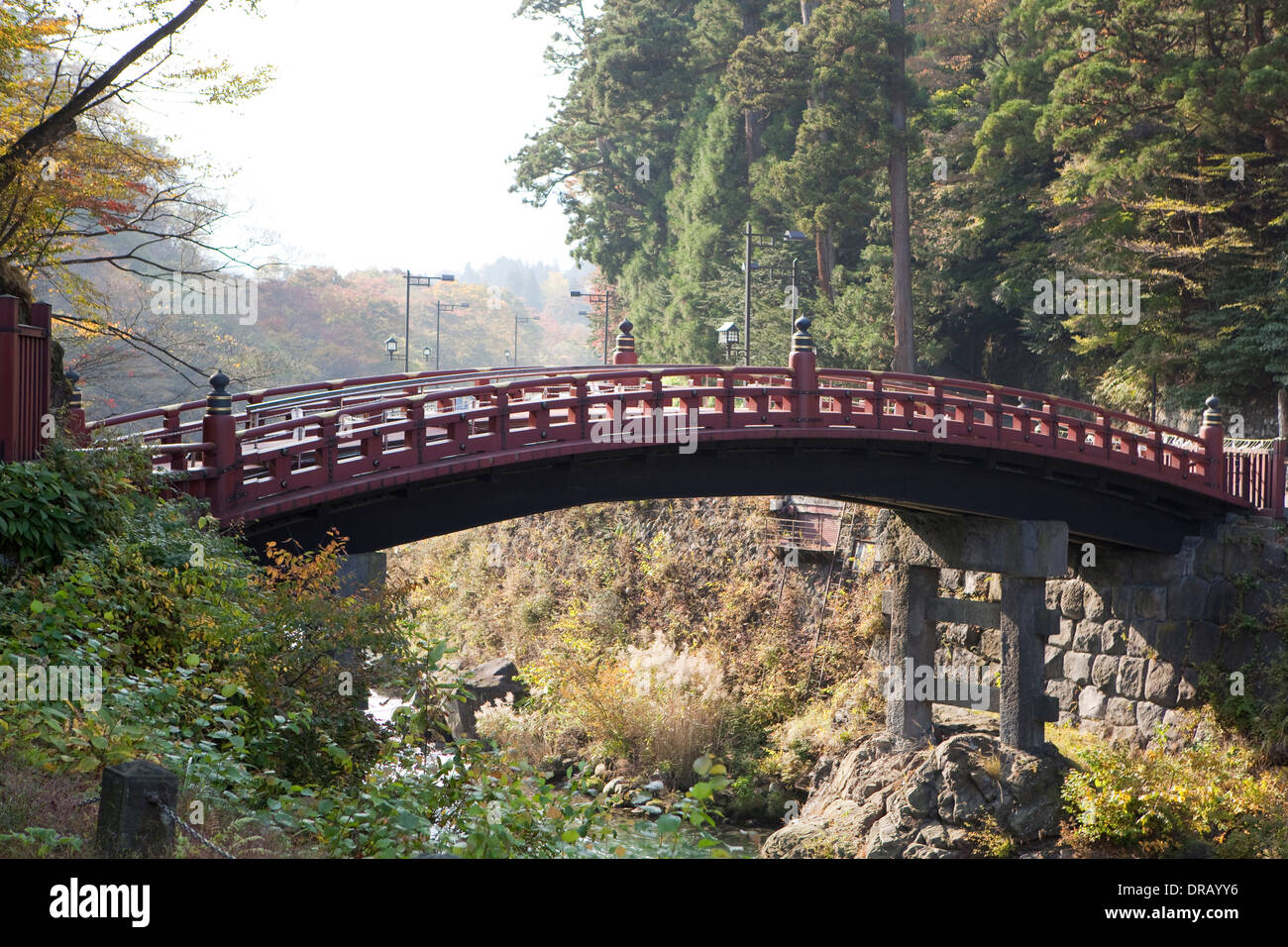Kamibashi Bridge in Nikko, Japan Stock Photo - Alamy