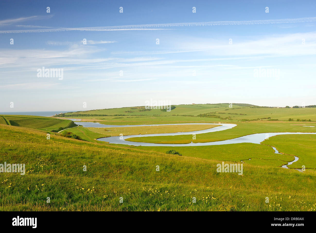 Cuckmere river estuary Stock Photo - Alamy