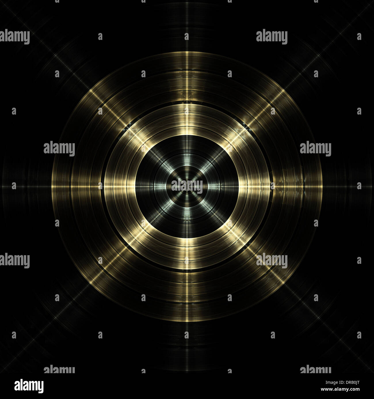 Radial Engine Abstract Fractal Design Stock Photo - Alamy