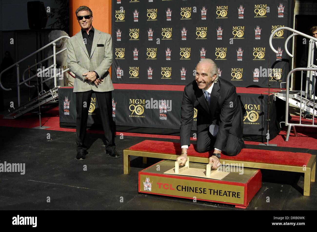 Los Angeles, CA, USA. 22nd Jan, 2014. Sylvester Stallone, Gary Barber ...