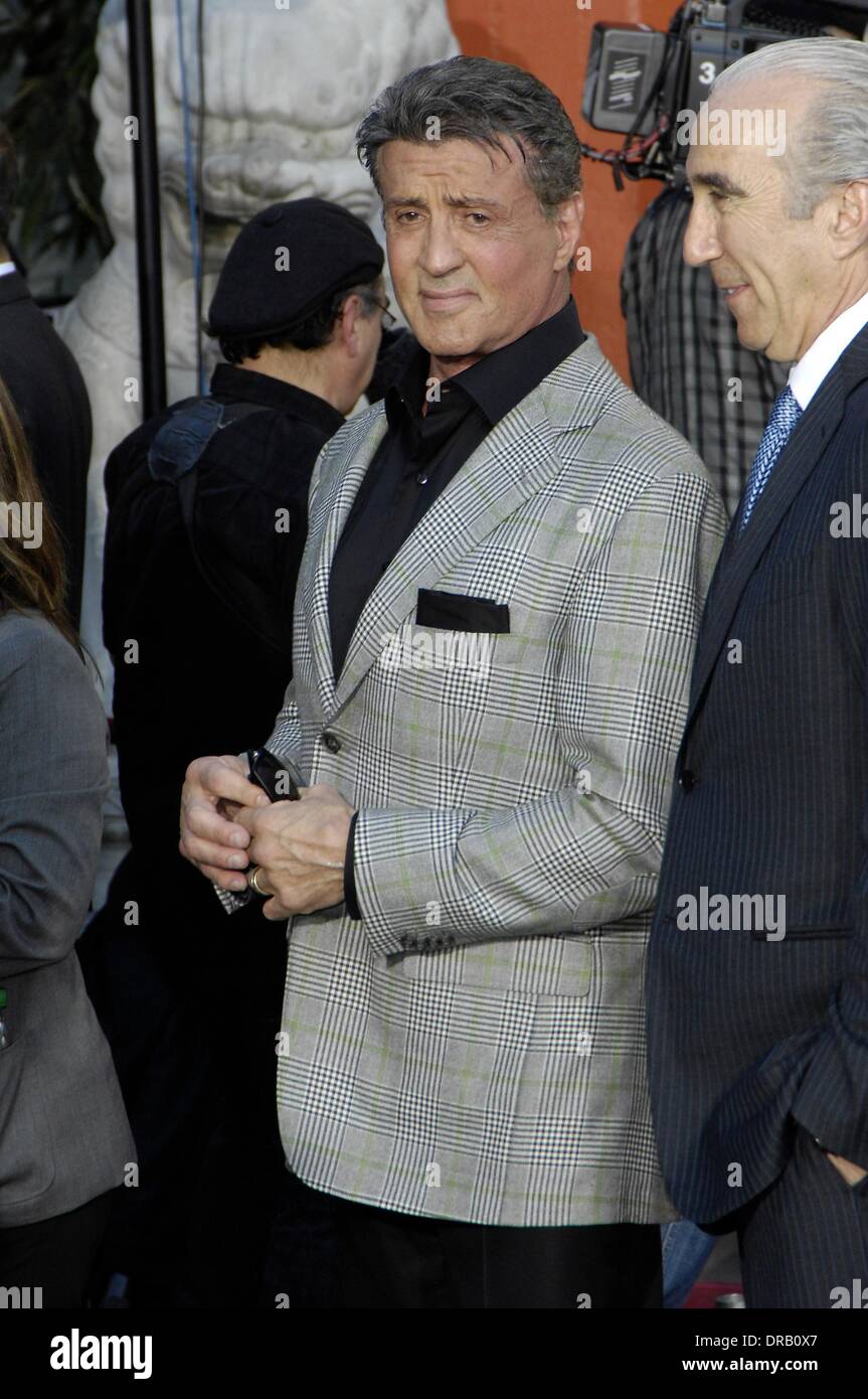 Los Angeles, CA, USA. 22nd Jan, 2014. Sylvester Stallone, Gary Barber ...